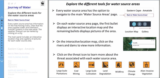 Volunteers build a Story Map for Worldwide Fund for Nature-South Africa ...